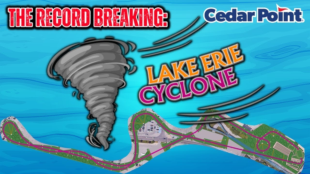 Lake Erie Cyclone - Cedar Point's Longest Roller Coaster! (Coaster ...