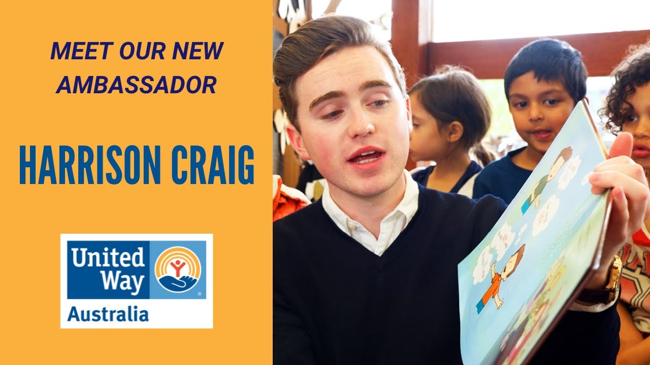 Meet Harrison Craig - United Way Australia's New Ambassador - YouTube