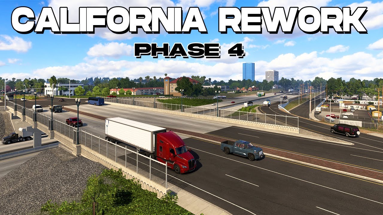 American Truck Simulator NEWS - California Rework PHASE 4! - Santa ...