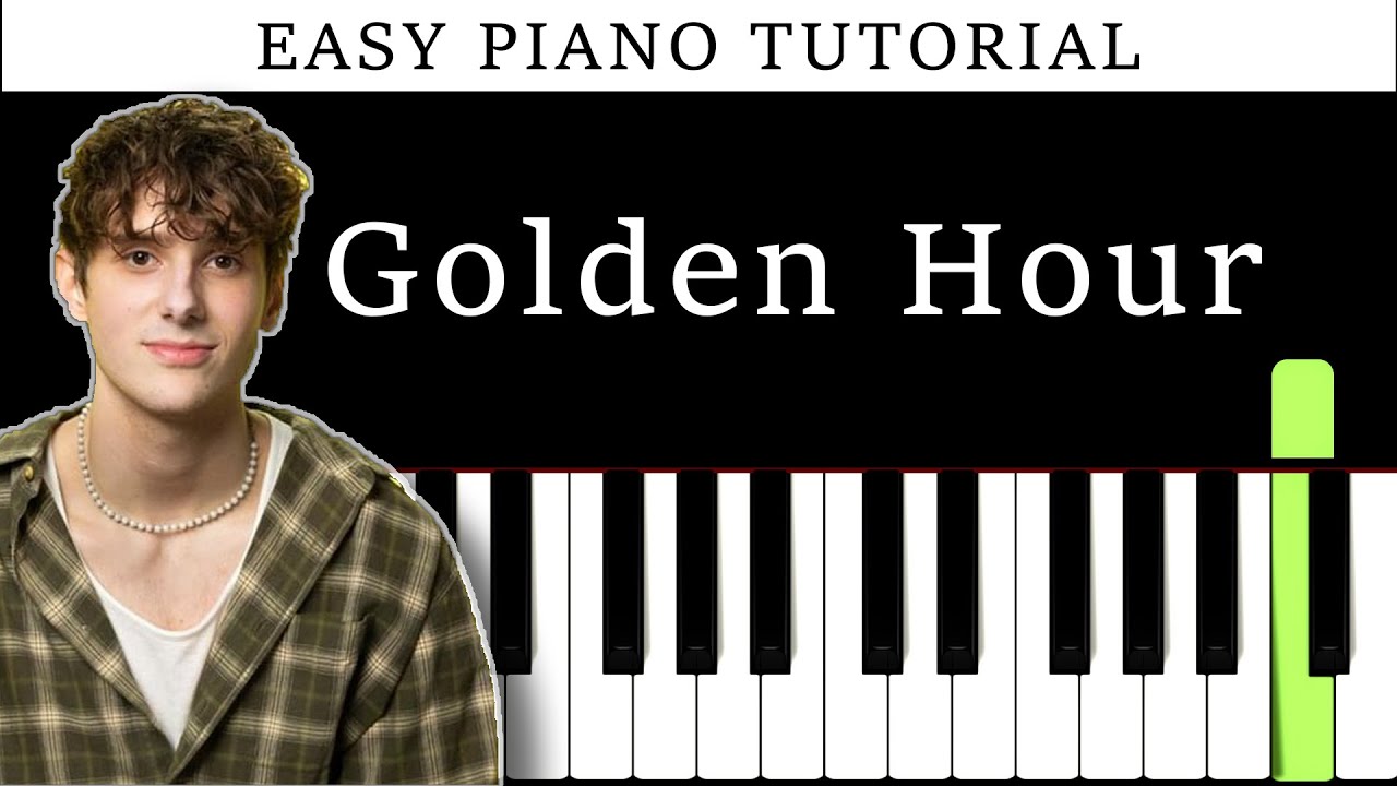 JVKE - Golden Hour | Piano - YouTube