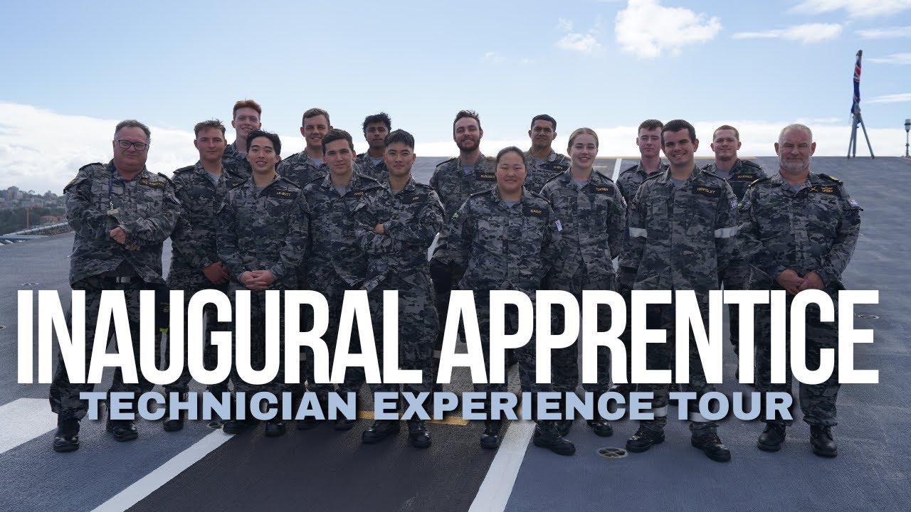 ADF | Inaugural Apprentice Technician Experience Tour - YouTube