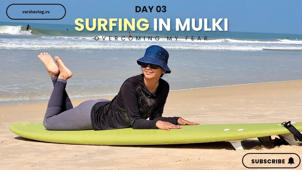 Surfing Day - 03 in Mulki! 🌊 | A Day of Progress & Pure Joy! - YouTube