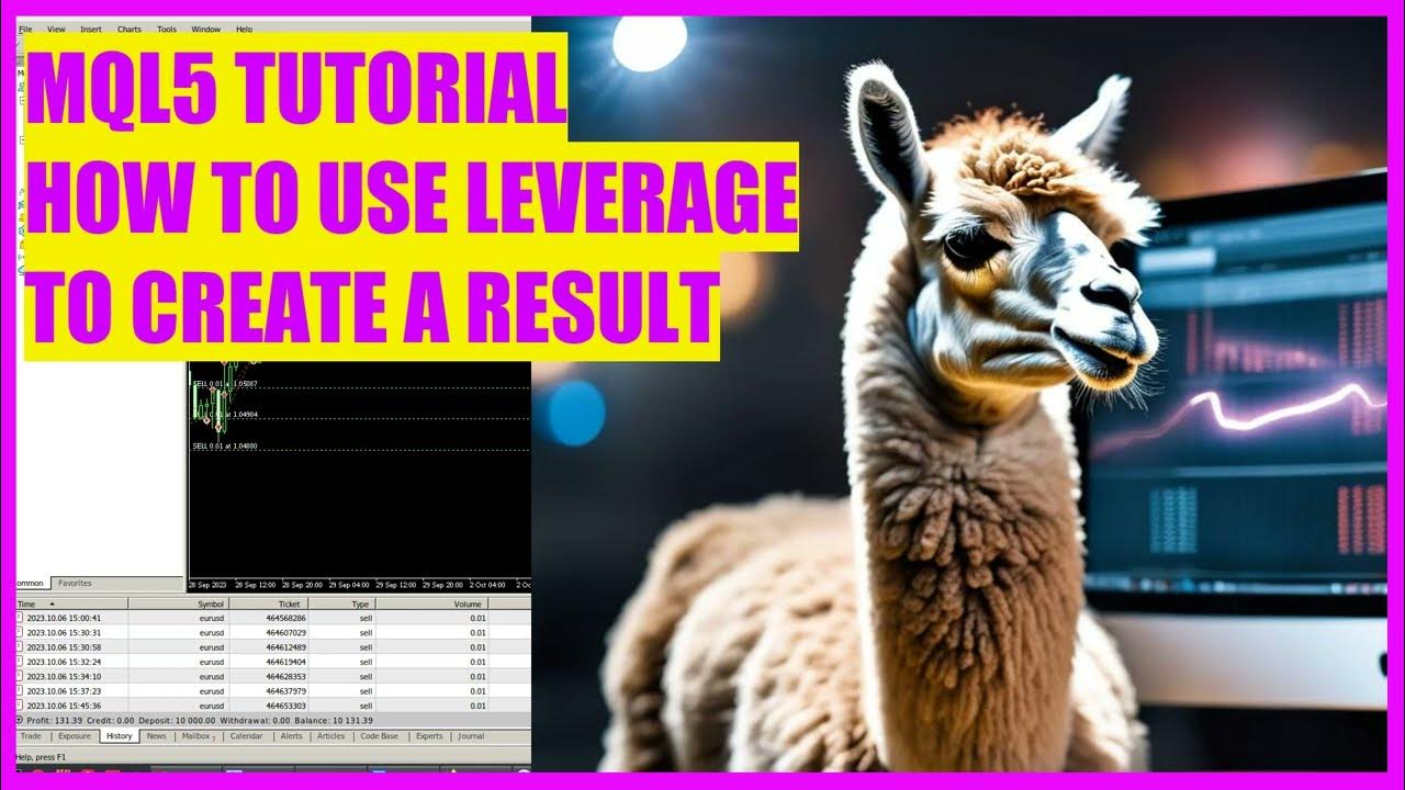 MQL5 TUTORIAL - HOW TO USE LEVERAGE TO CREATE AN AUTOMATED RESULT (WHILE YOU DO SOMETHING ELSE ...