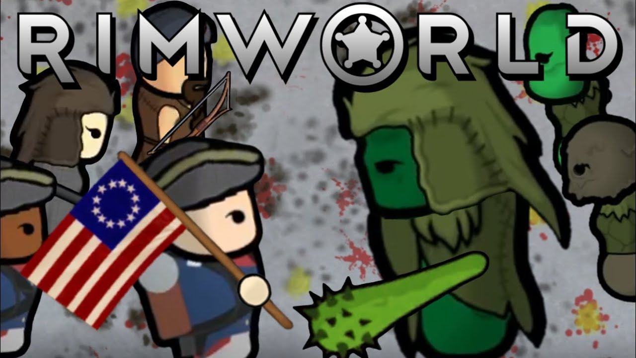 I Slaughtered A Giant Frog Raid In RimWorld As The Continental Army ...