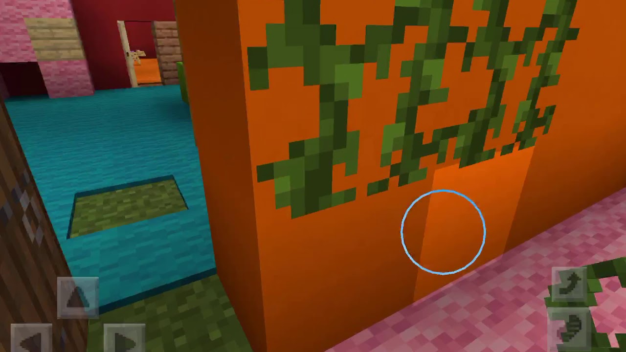 Building a polar bear enclosure in minecraft - YouTube