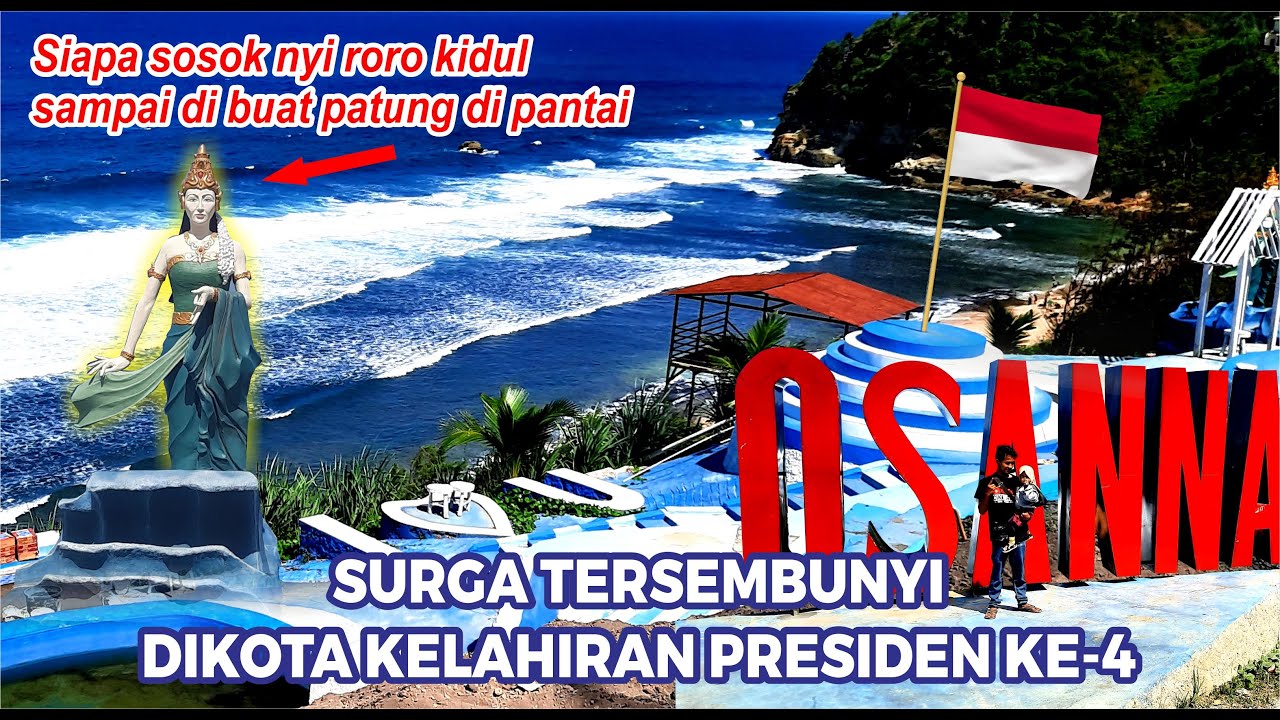 OSANNA BEACH PANTAI NYAWIJI WISATA TERBARU KOTA PACITAN - YouTube