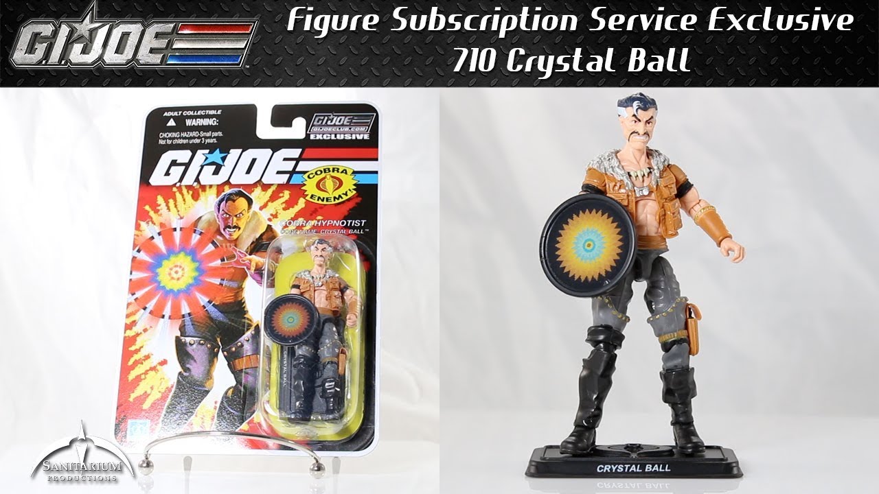 G.I. Joe FSS 710 Crystal Ball Unboxing and Review - YouTube