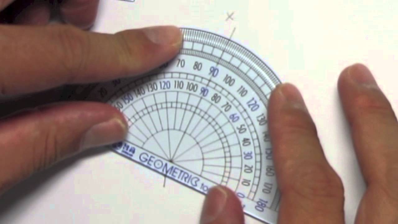 Geometry - Drawing Perpendicular Lines - YouTube