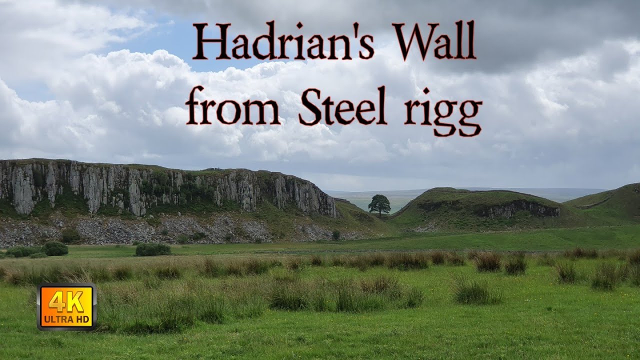 Hadrian's Wall from Steel Rigg, Sycamore Gap, Crag Lough ...