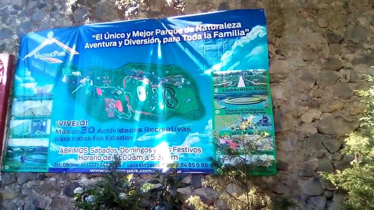 Llegando Volcanic park Ciudad Serdan Puebla *** - YouTube