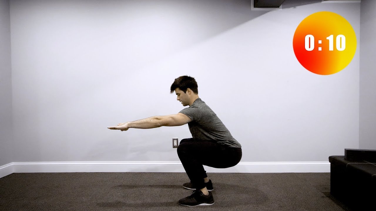 5 Minute Leg Workout | Bodyweight Only - YouTube