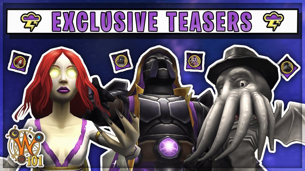 FIRST LOOK at NEW Storm Shadow Spells in Wizard101! ⚡ - YouTube