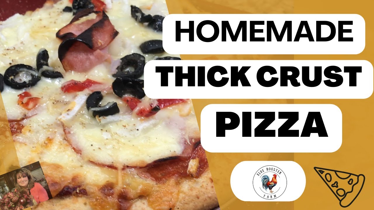 Make Your Own Thick Crust Pizza - YouTube