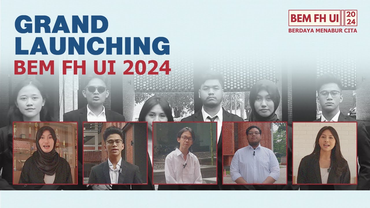 GRAND LAUNCHING BEM FH UI 2024 - YouTube