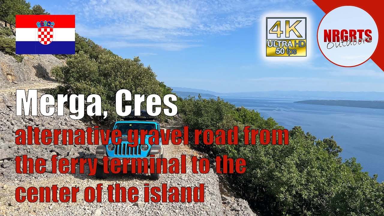 Merag, Cres | Offroad vom Hafen zur Inselmitte | 4K 50fps - YouTube