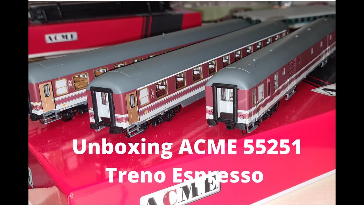 Unboxing ACME 55251 (2. Wagenset) - YouTube
