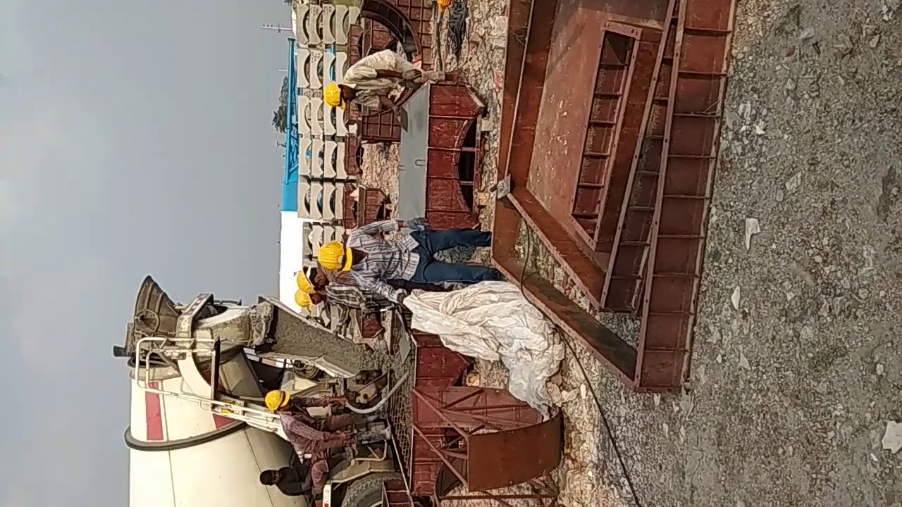 Cradle casting process for pre-cast cradle 1000mm &1200mm - YouTube