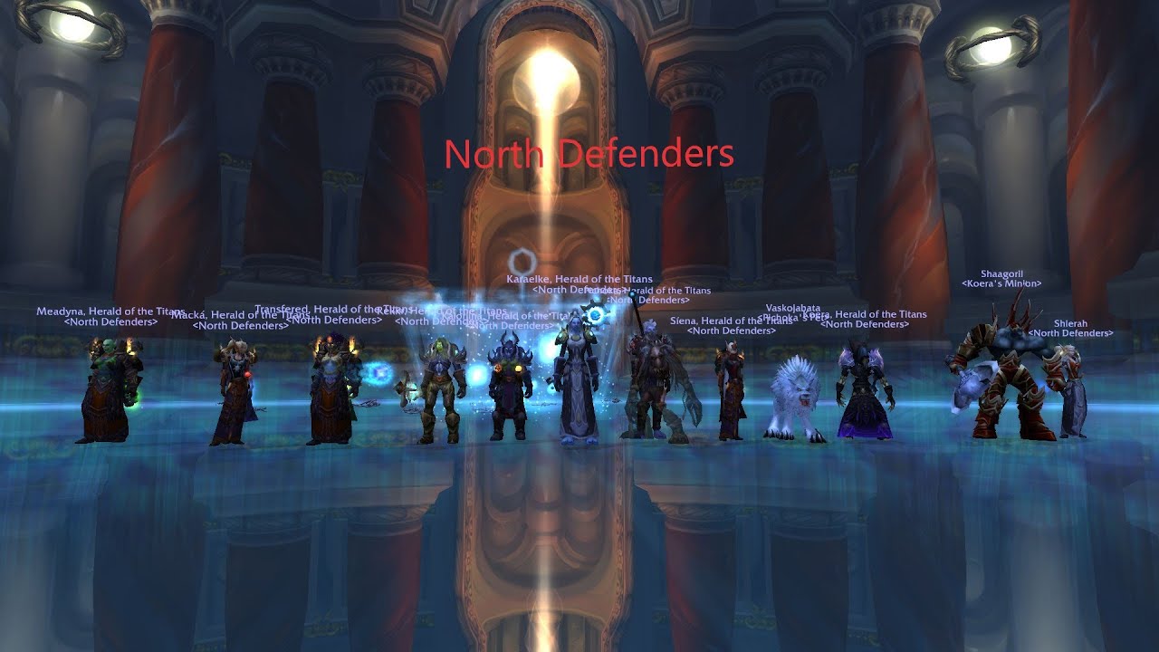 North Defenders Algalon 10man #4 Nethergarde Keep - YouTube
