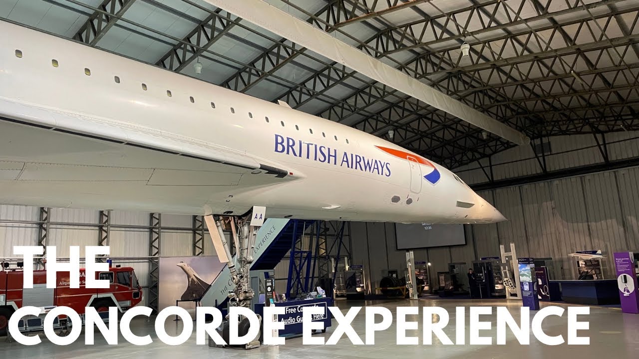 Visiting the Concorde experience at the national museum of flight ...