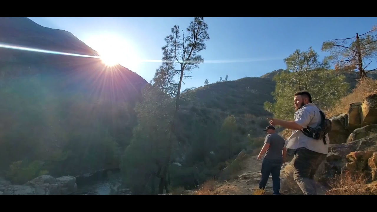 hiking Kern river trail johnsondale bridge - YouTube