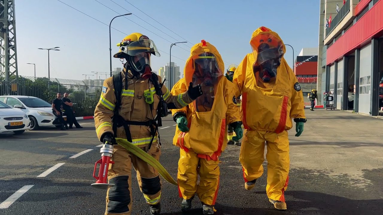 Fire Fighters Hazardous materials course - YouTube