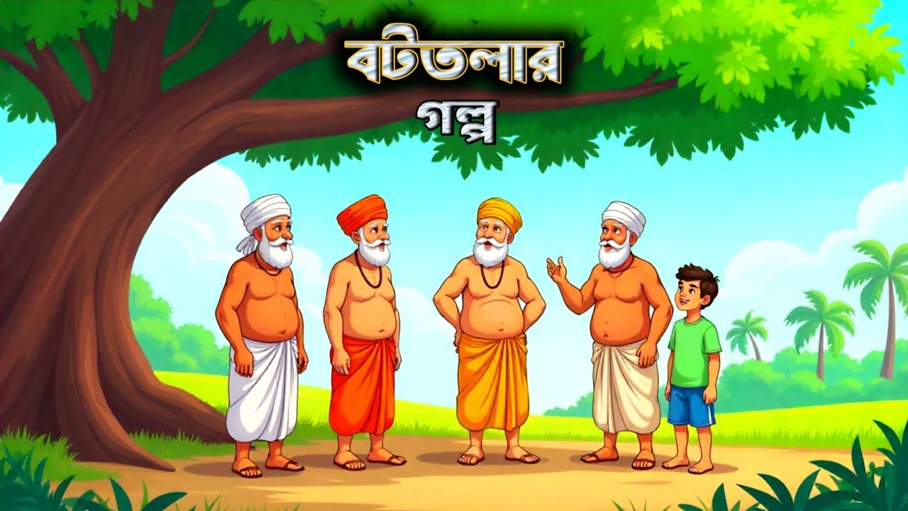 The story of Battala|বটতলার গল্প| Bangla Cartoon Video|Moral Story ...