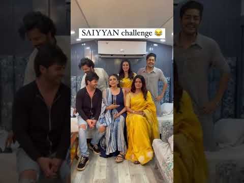 kundali Bhagya team saiyyan challenge #preeran #kundalibhagya #shorts #saiyyanchallenge #instareels
