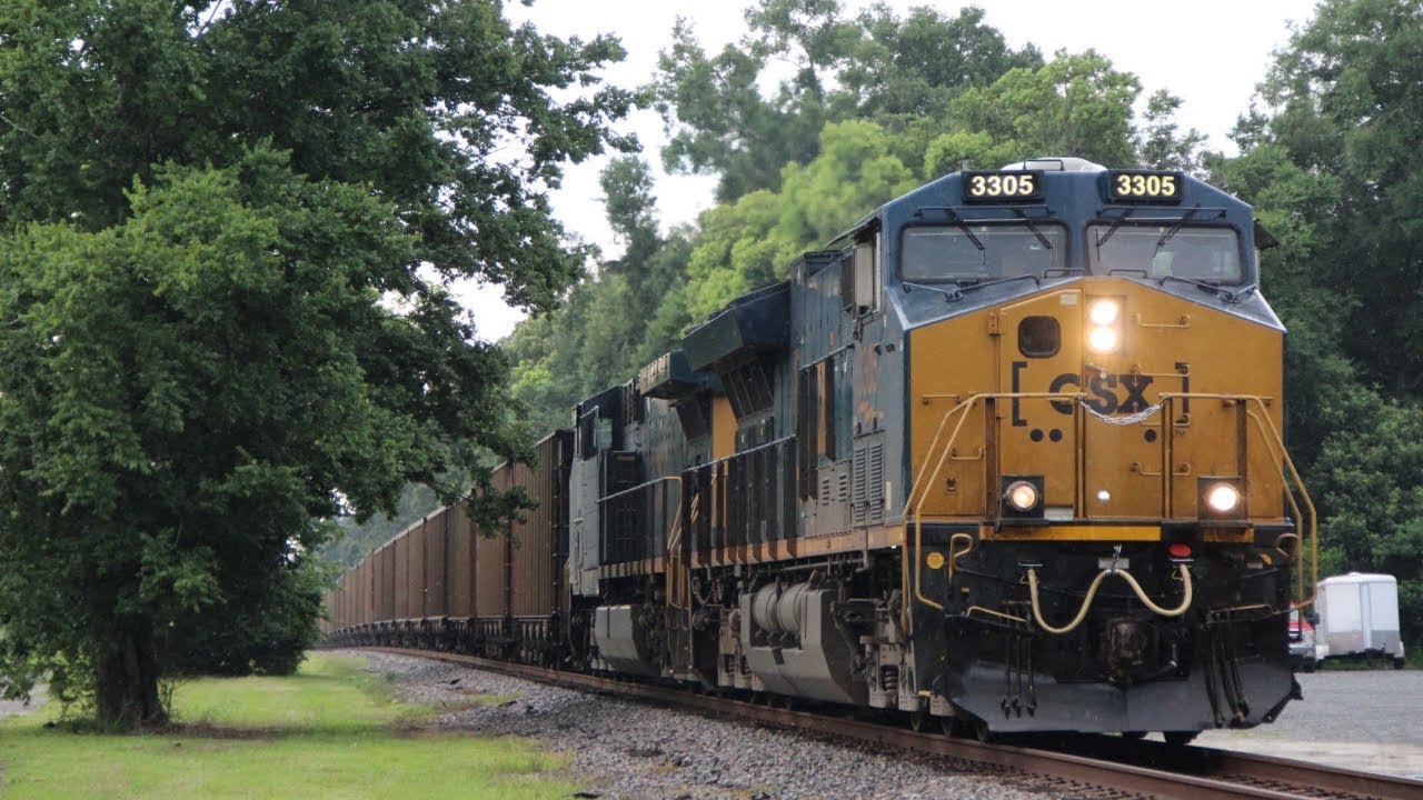 [HD] Long CSX Trains along the S Line in Central Florida! (7/10-11/2019 ...