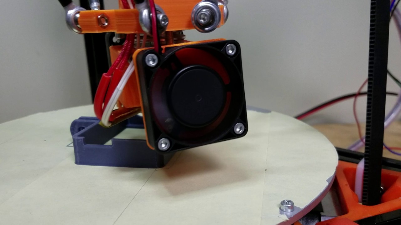 Flsun delta 3d printer time lapse - YouTube