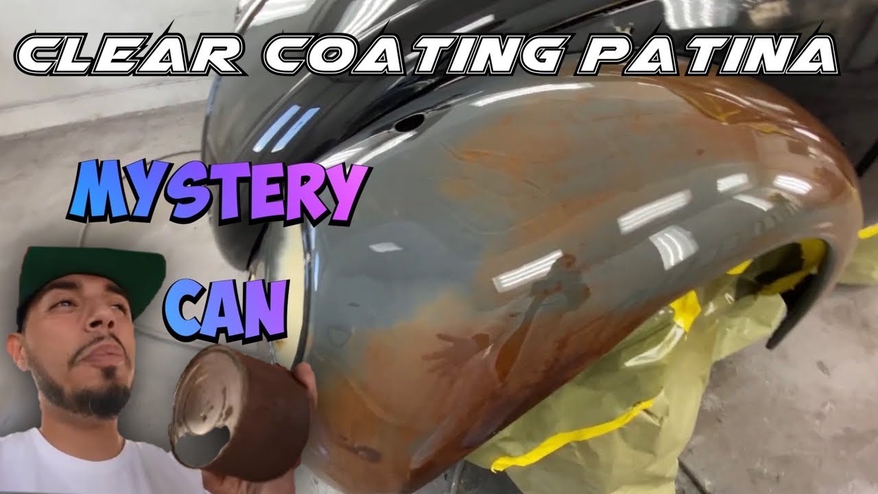 CLEAR COATING OVER PATINA & OPENING A 64 YEAR OLD CAN! - YouTube