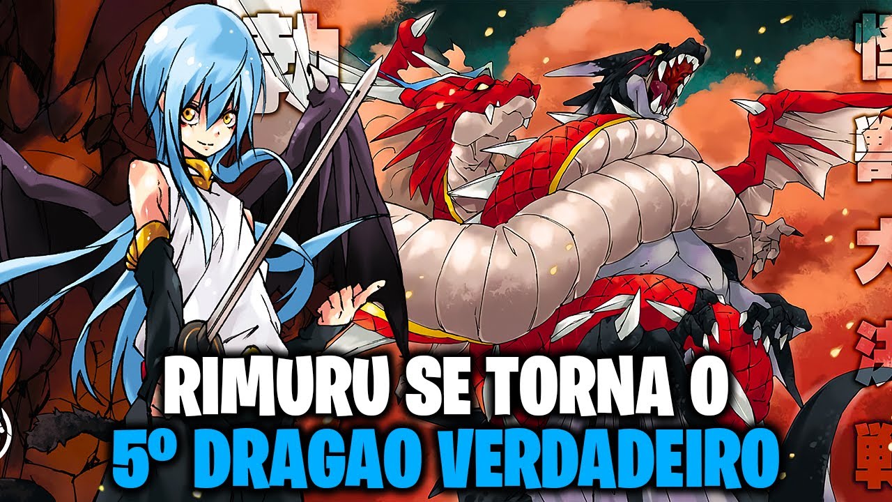 Rimuru se torna o 5º DRAGÃO VERDADEIRO - Resumo do Volume 15 da Light ...