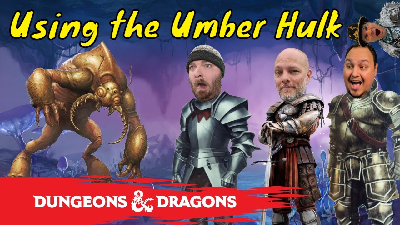 Using the Umber Hulk in D&D (Dungeon Master Round Table) - YouTube