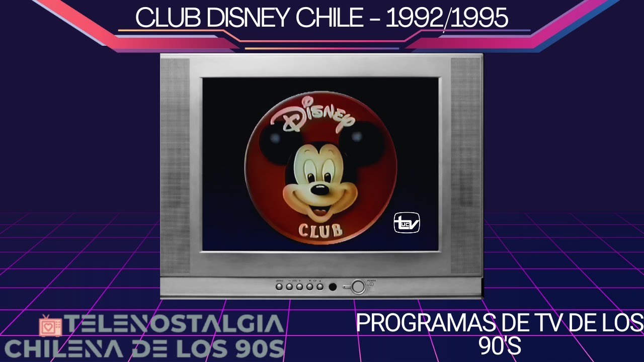 [PROGRAMA DE TV]: Club Disney (intro) - 1992/1995 - YouTube
