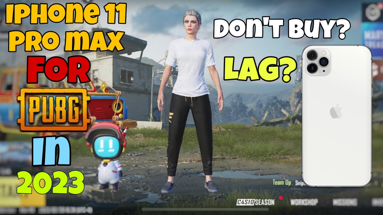 iPhone 11 Pro Max PUBG test in 2023 || Graphics ,smoothness, and sound ...