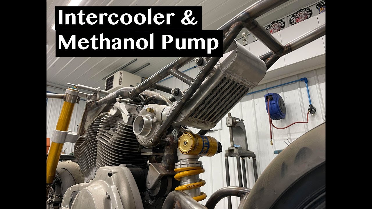 Intercooler & Methanol Pump Mount - Turbo Buell Build - YouTube