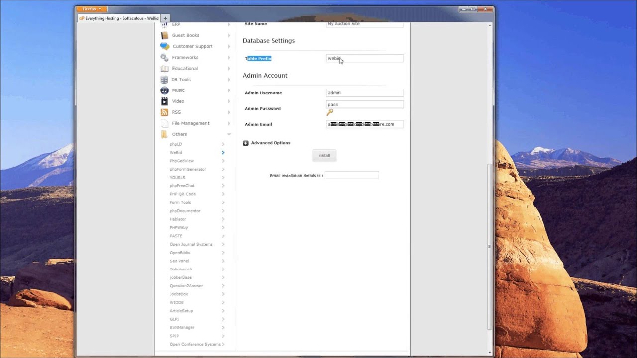 How To: Install WeBid using Softaculous - YouTube
