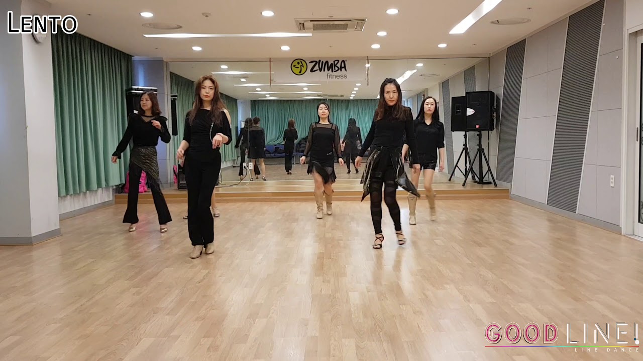 Lento Line Dance - Beginner/Improver (Demo) - YouTube