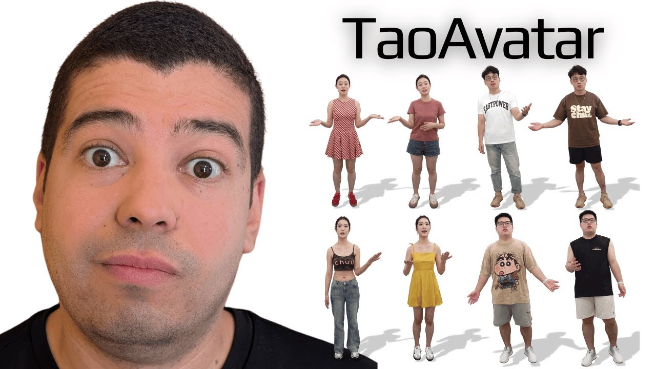 O Futuro dos Avatares 3D com o TaoAvatar! - YouTube