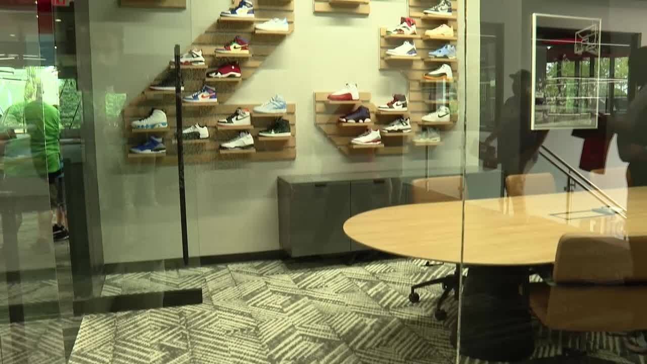 23XI Racing launches new home base - YouTube