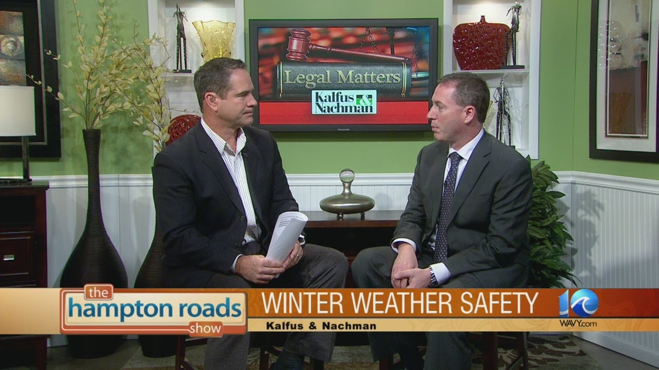 Attorney Chris Jacobs from Kalfus and Nachman fills us in on winter ...