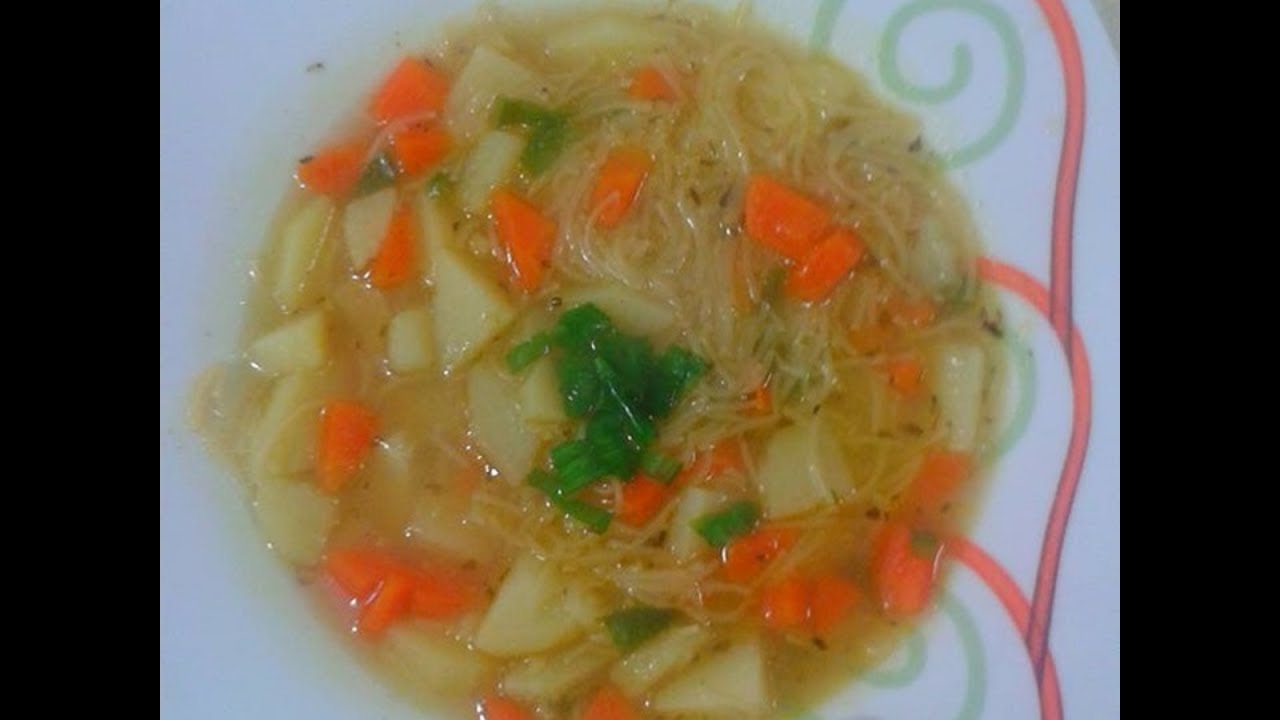 RECEITA: SOPA SIMPLES, RÁPIDA E DELICIOSA - YouTube