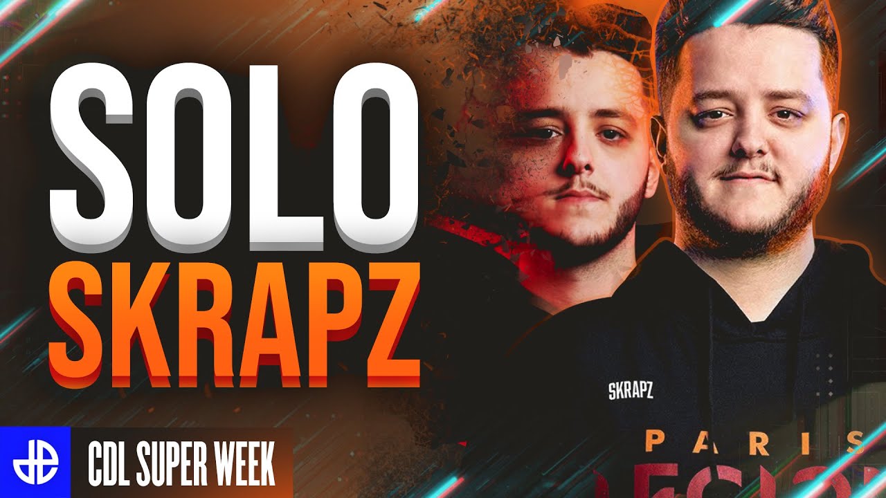Solo Skrapz: CoD Pro Proves He Doesn't Need Twin to Compete - YouTube