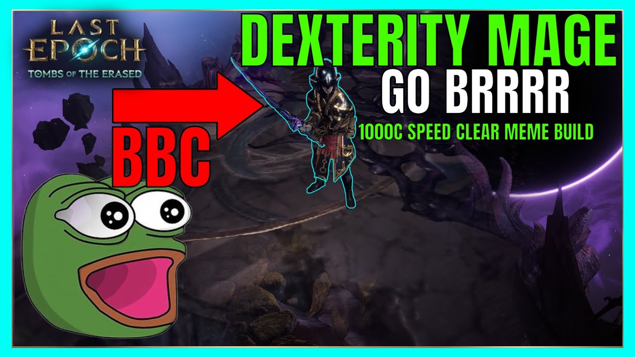 Dexterity Mage with a BBC - The "meme build" that is actually good ...