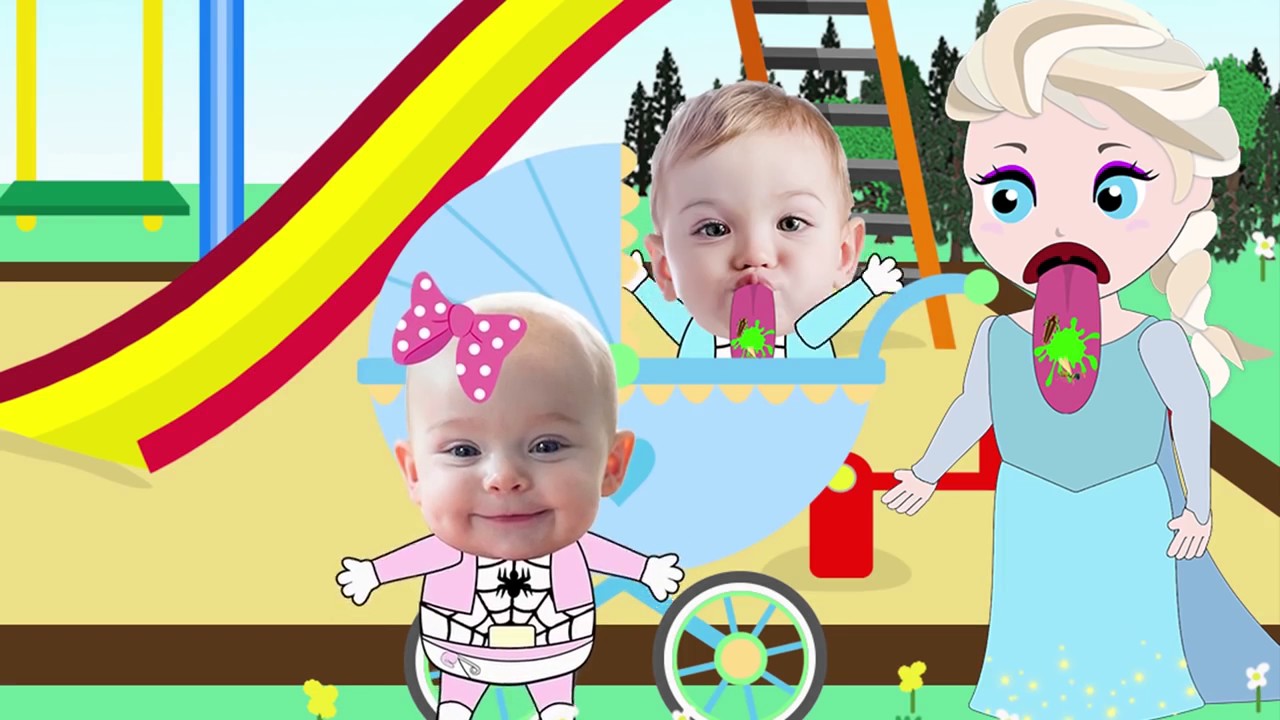 Big Giant Foot vs Frozen Elsa! Frozen Elsa vs Big Giant Foot! Baby Hulk ...