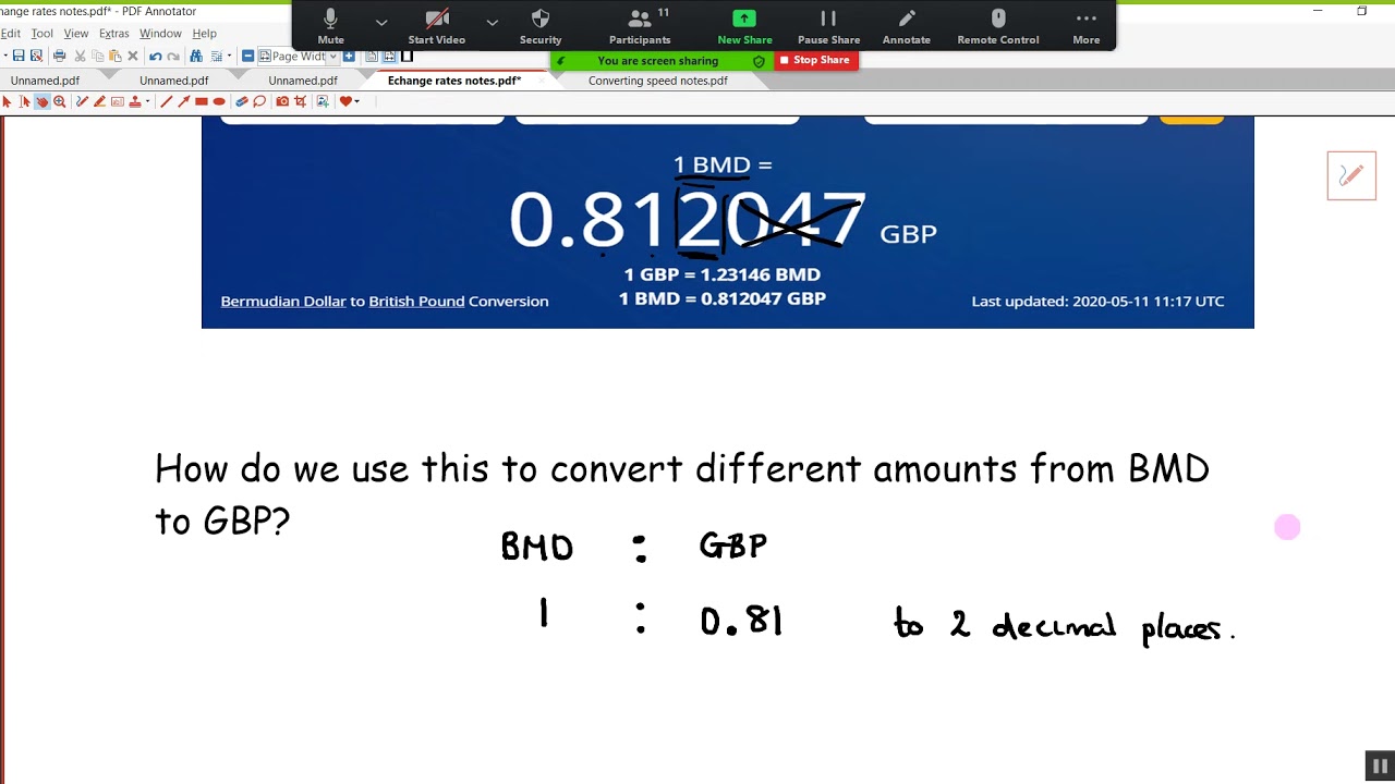 M2 Using exchange rates - YouTube
