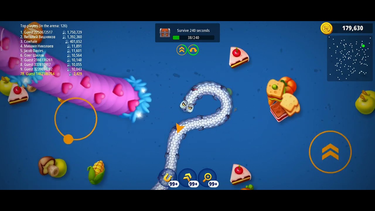 .wildspike.wormszones I 4 kill the king and trick of kill snake game # ...