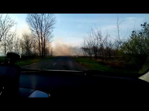 2017. március 27. Tesómmal Kunágota falu közelében