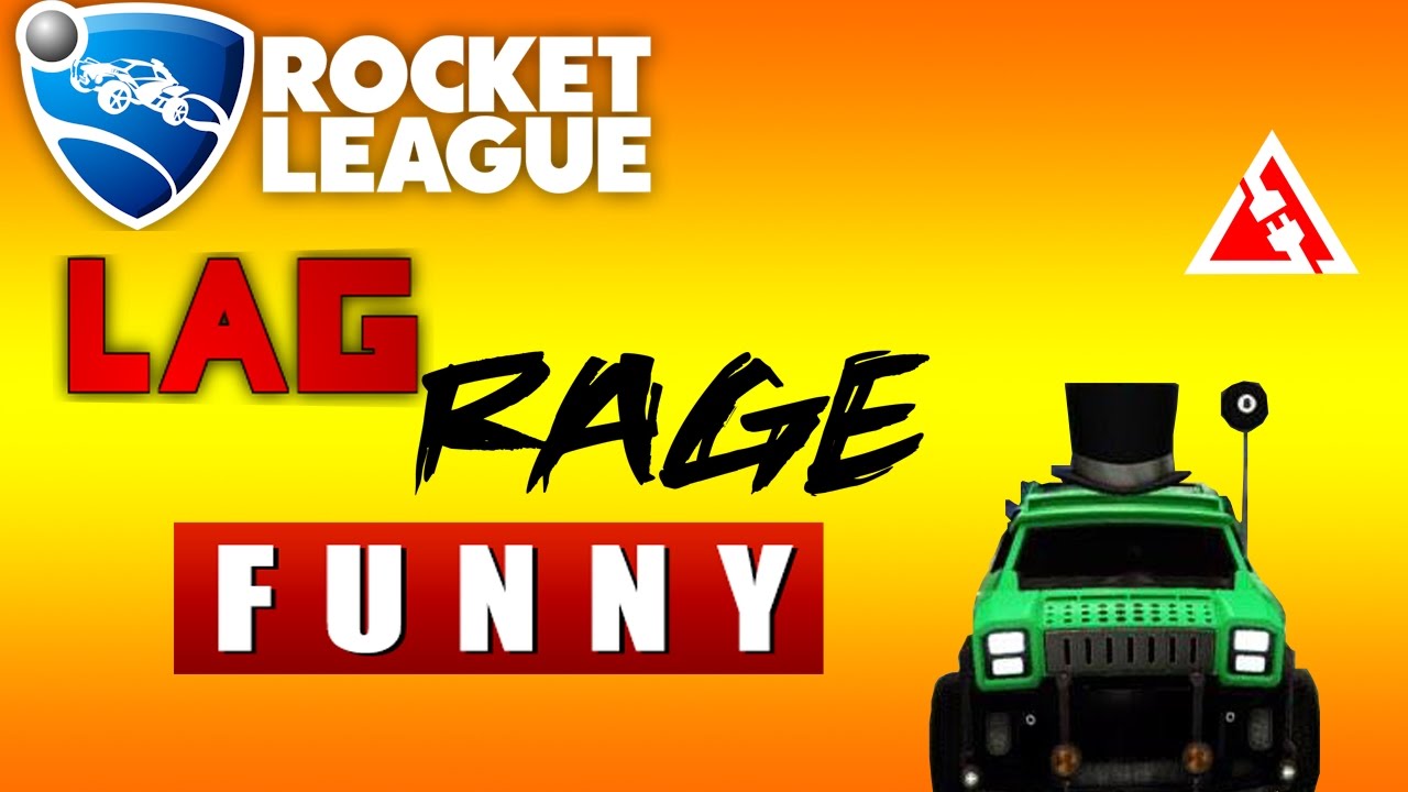 Rocket League: A Little Bit of Lag, Rage, and Funny Moments - YouTube