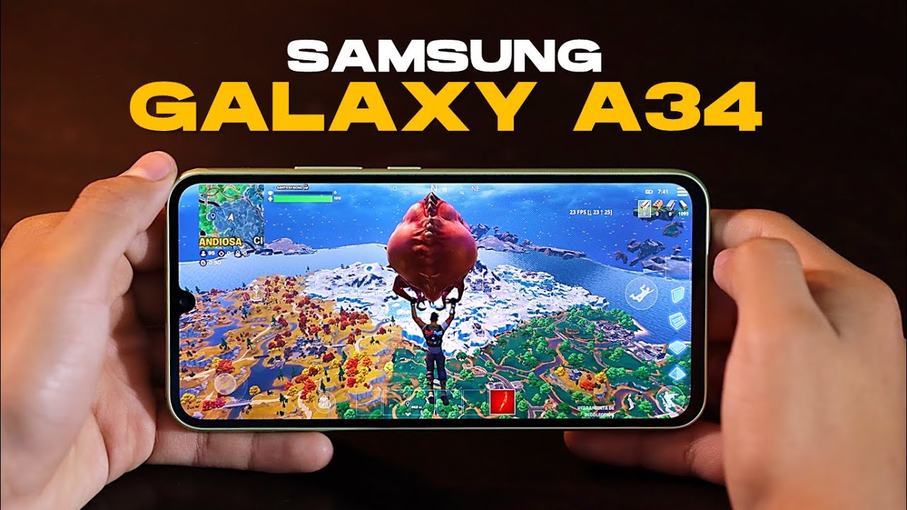 Samsung Galaxy A34 - Prueba de Rendimiento - YouTube
