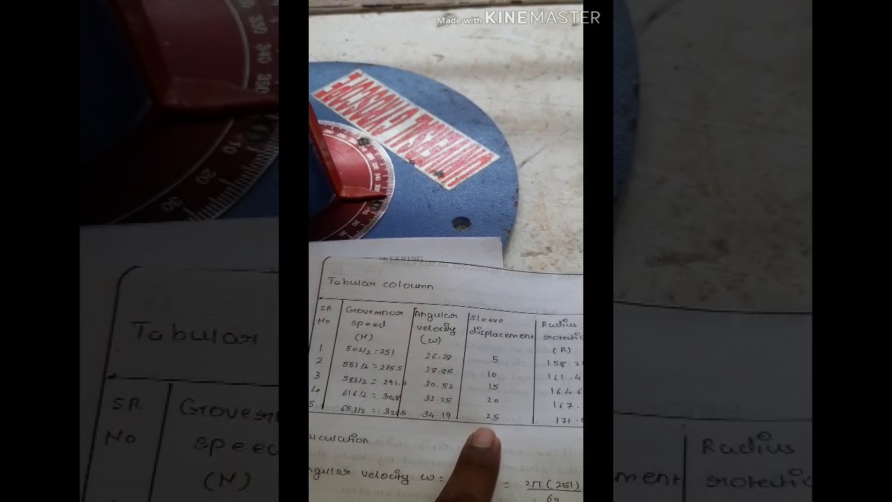 Design Lab Experiment no 4: Hartnell Governor - YouTube